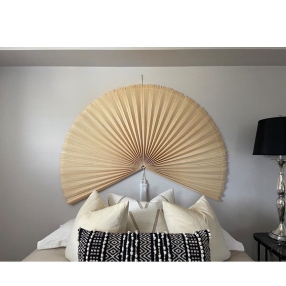 Wall Decor | Bamboo Decorative Wall Fan | Poshmark